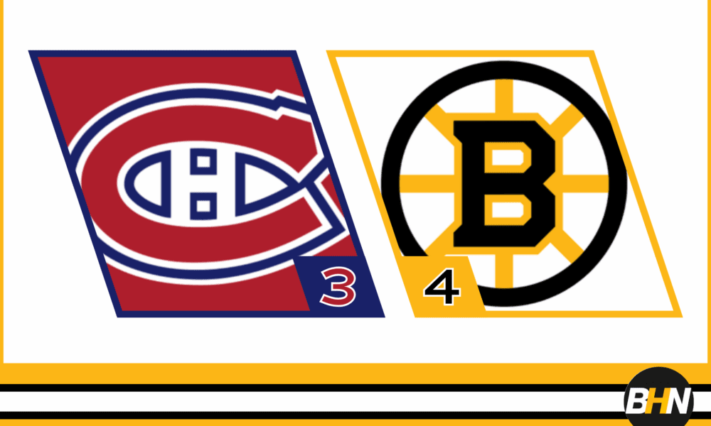 Special Teams, Late Surge Lift Bruins Over Canadiens | Boston Hockey Now